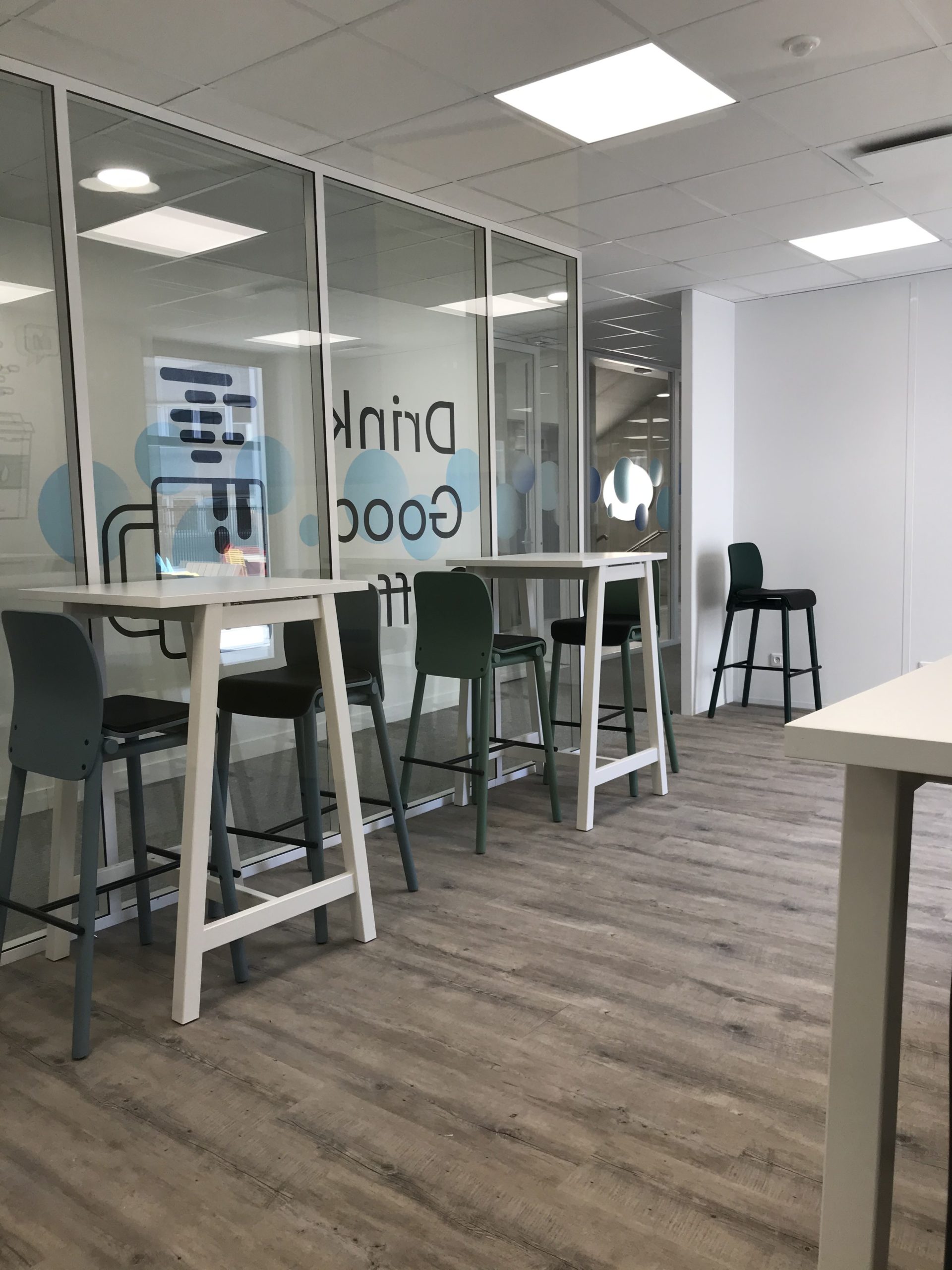 Projet aménagement espace de travail - Atos Diane - Korzen